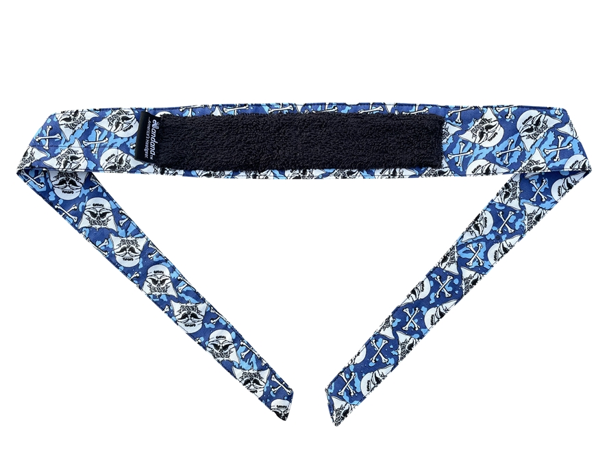 Vader Skull & Bones Headband - Blue | Headbands | Shop | Sandana