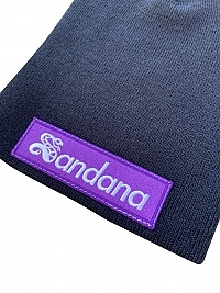 Black No Cuff "Baltimore Revo" Beanie - Purple | Headgear | Shop | Sandana