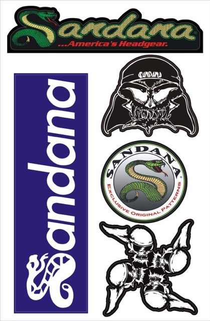 Sandana Sticker Sheet – Blue | Stickers | Shop | Sandana