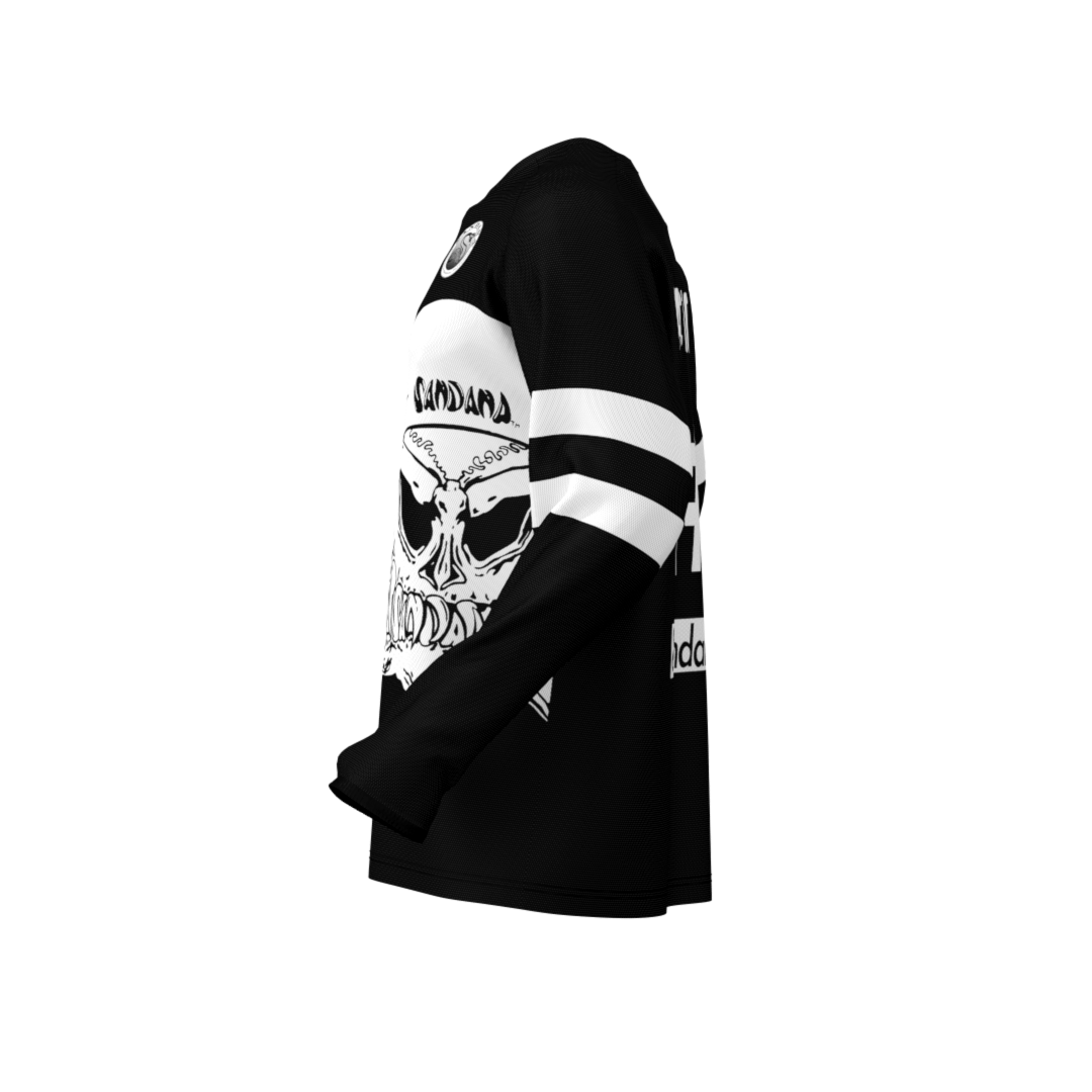 Sandana Semi-Pro Vader Skull Practice Jersey - Black | Jerseys | Shop ...