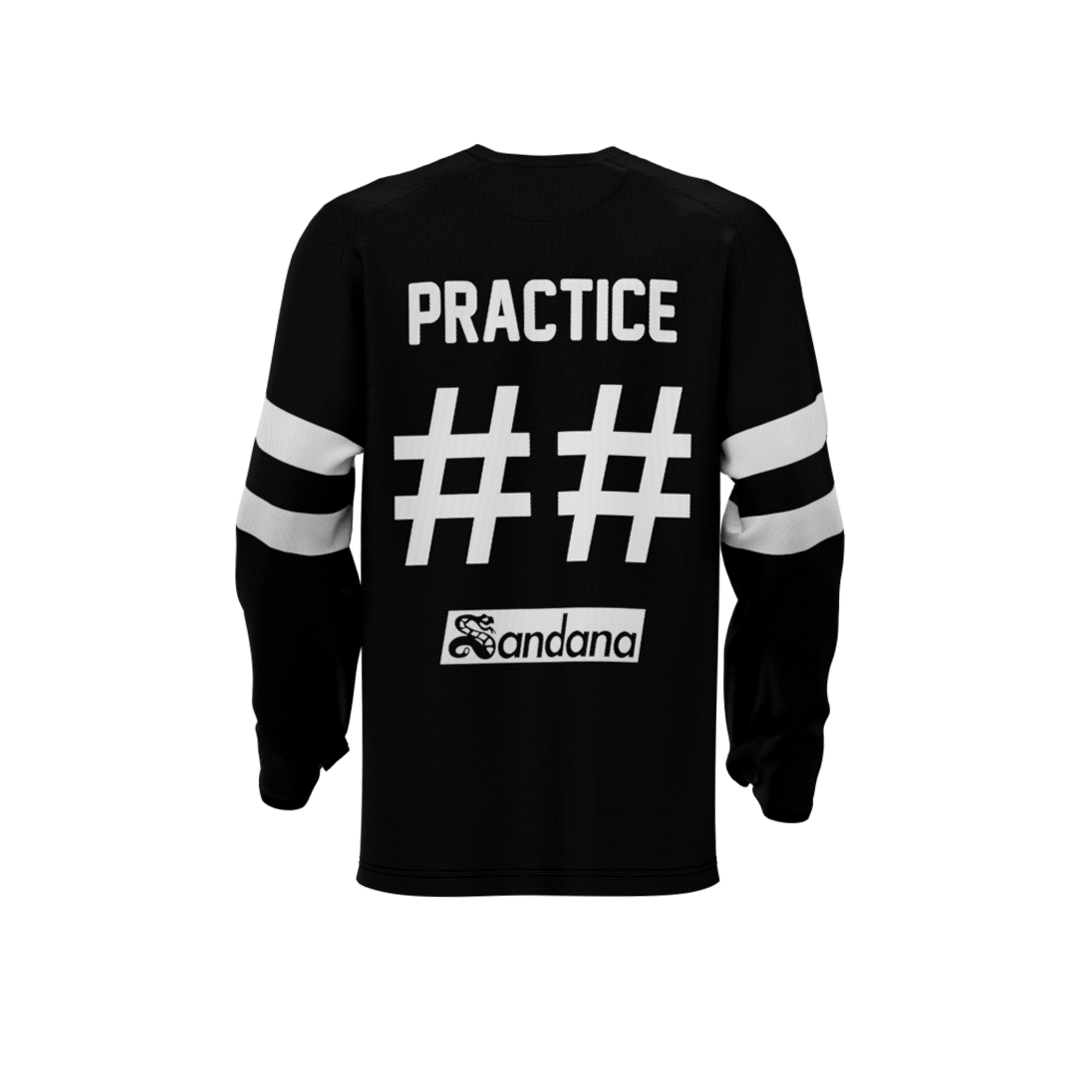 Sandana Semi-Pro Vader Skull Practice Jersey - Black | Jerseys | Shop ...