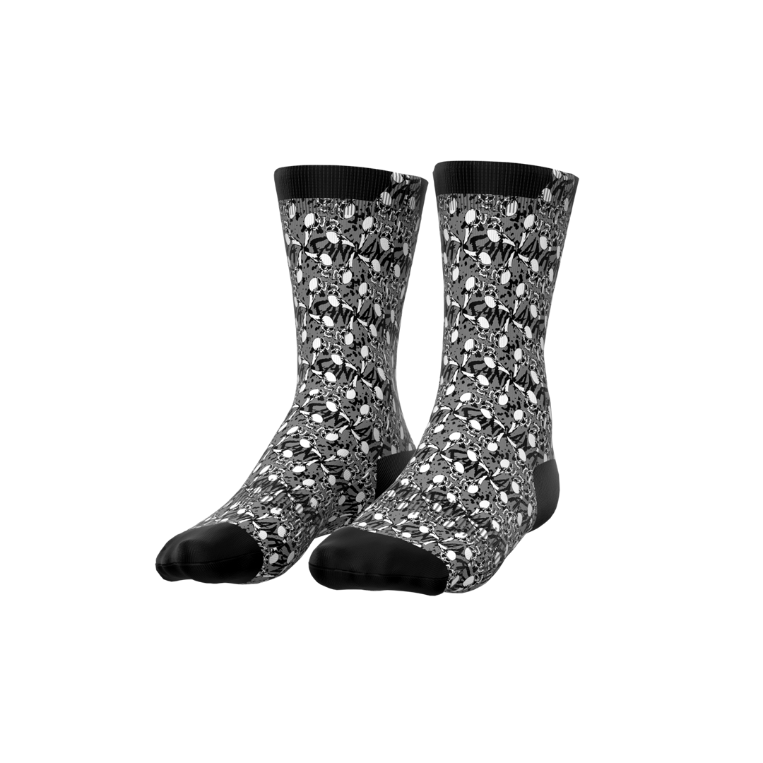 Ghost Flying Skulls Sport Socks - Black-Gray | Active Wear | Shop | Sandana